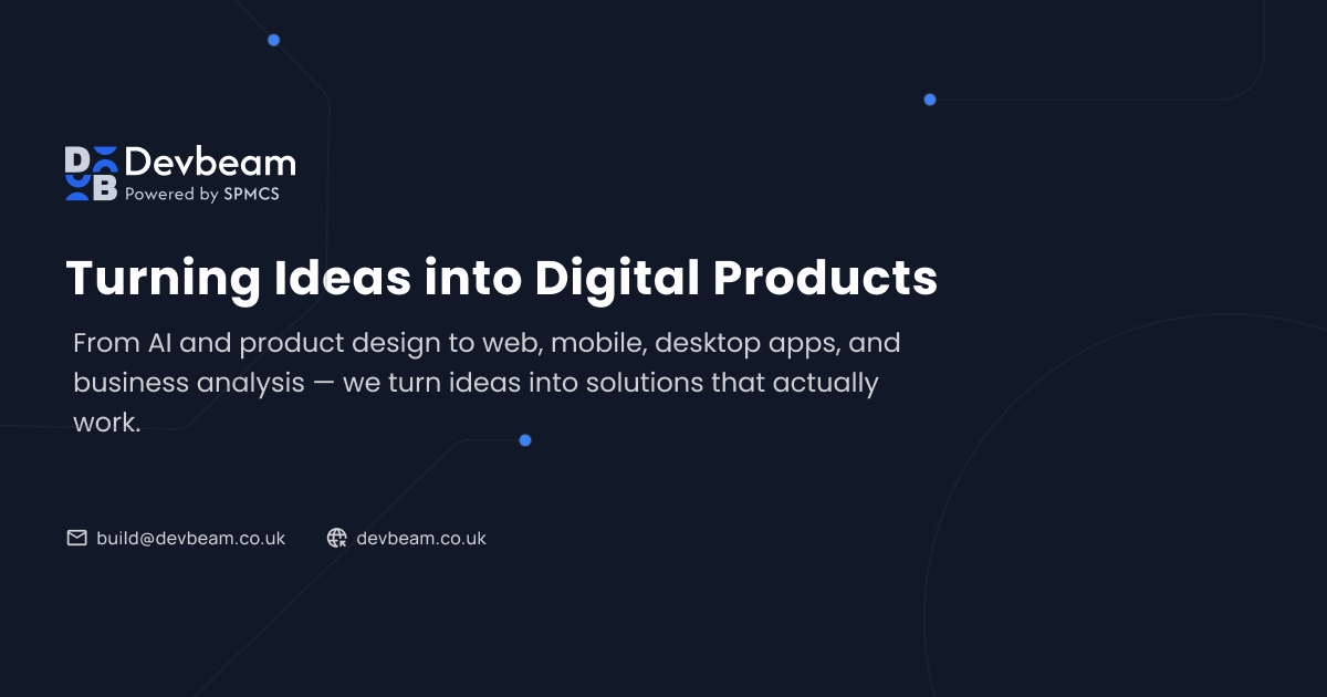 About Us - DevBeam | Expert Digital Solutions Team | DevBeam
